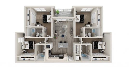 Student Housing Near UCF | The Retreat East